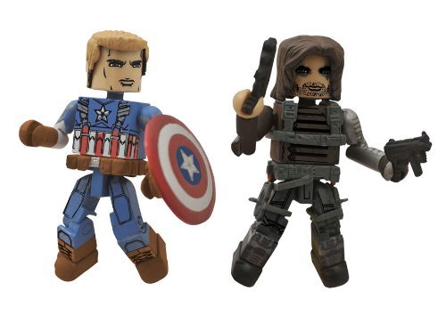 Buy Diamond Select Toys Marvel Minimates Series 55 Captain America The ...