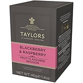 Amazon.com : Taylors of Harrogate Blackberry & Raspberry Herbal Tea, 20 ...