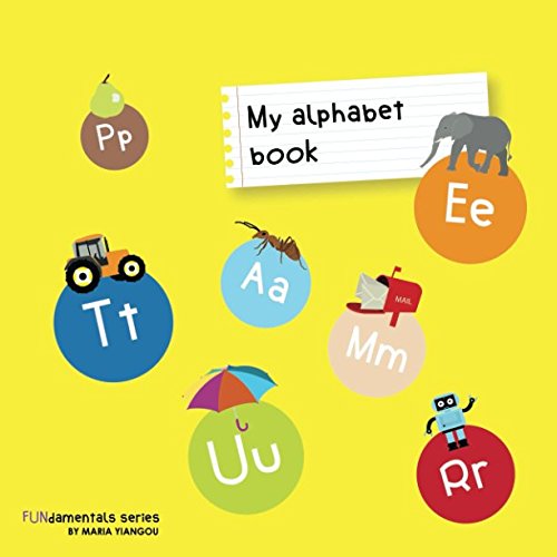 My alphabet book: Learning ABC's alphabet A to Z picture & basic words ...