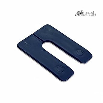 Blue Plastic Shim Horseshoe U Shape, Size: 3" x 4" x 1/16". Pack of 40 ...
