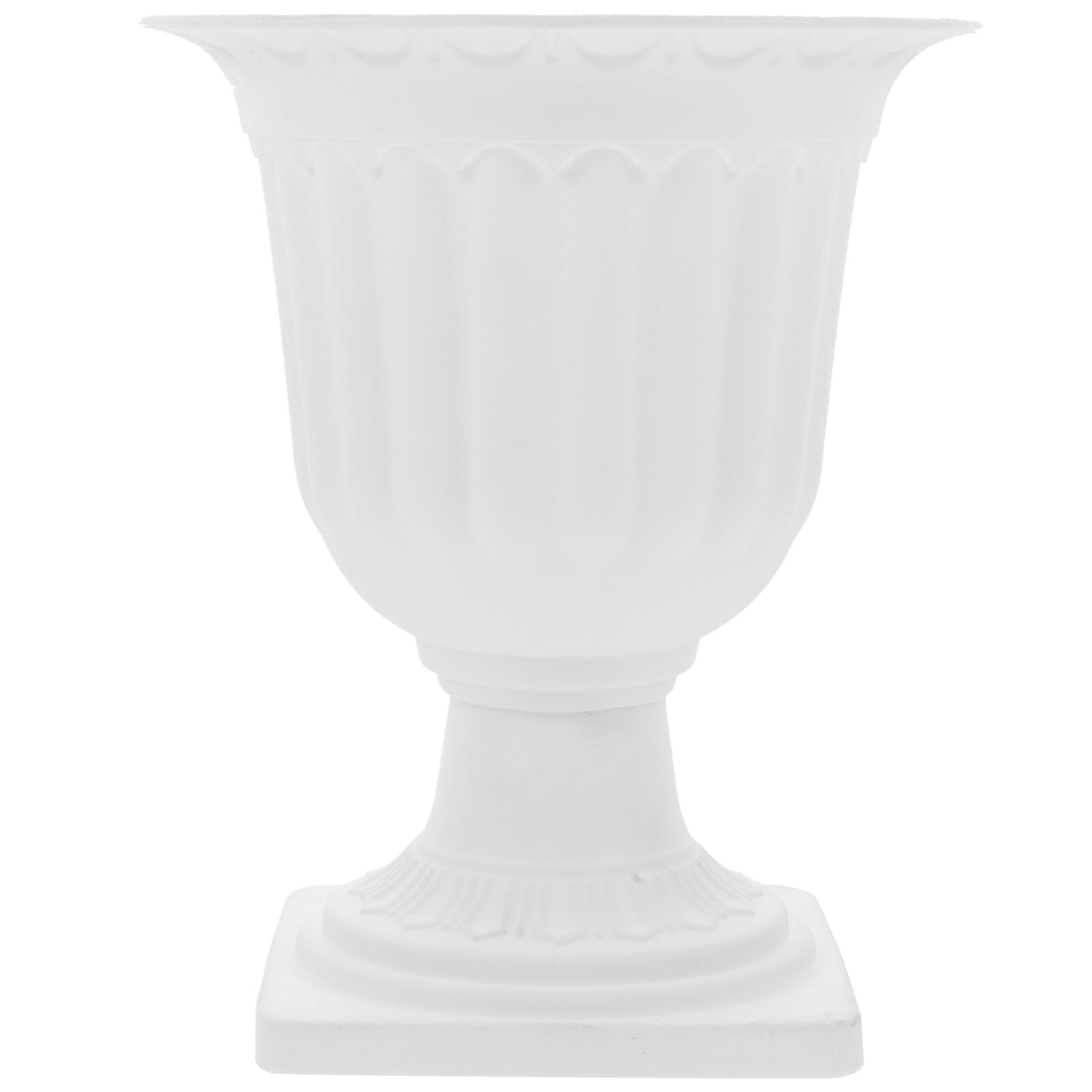 DEARMAMY Traditional Plastic Novelty Classic Roman Urn Garden Pot ...