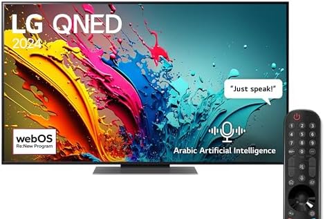 LG 65 Inch QNED QNED86T 4K Smart TV AI Magic remote HDR10 webOS24 ...