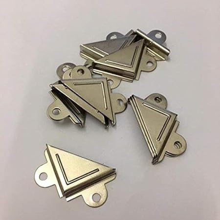 HARDWARE FOR YOU LTD SET OF 12 CORNER PICTURE FRAME HANGING BRACKETS ...