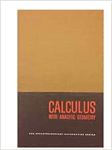 Calculus with Analytic Geometry: Edwin J. Purcell: 9780390720603 ...