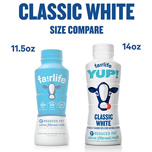 fairlife YUP! Low Fat Ultra-Filtered Milk, Classic White (Packaging May ...