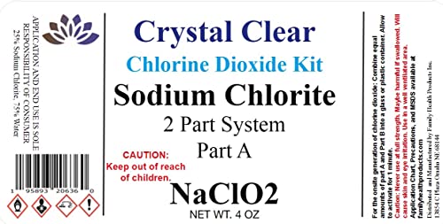 Chlorine Dioxide Kit Two Part Water Treatment Hydrochloric Acid 4-5% ...