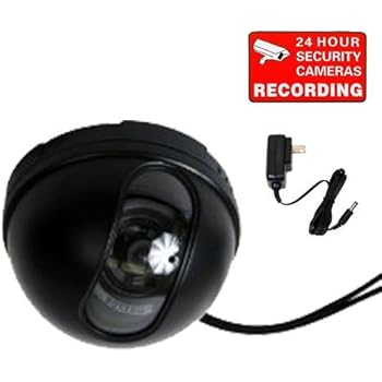 Amazon.com : VideoSecu CCTV CCD Dome Security Camera 420 TVL f 3.6mm ...