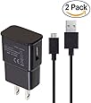 Amazon.com: 2 Pack Power Adapter Charger Cord for Amazon Fire TV Stick ...