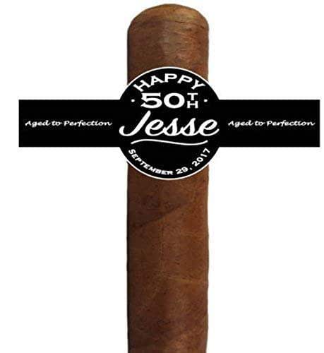 Amazon.com: Set of 16 Personalized Cigar Labels - Happy Birthday Cigar ...