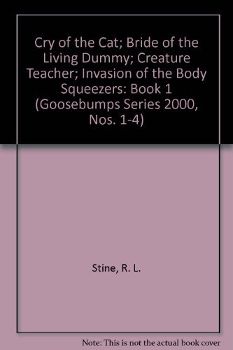 Goosebumps Series 2000 Boxed Set, Books 1-4: Cry of the Cat; Bride of ...