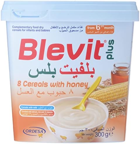 Blevit Plus 8 Cereals And Honey With Milk, 300G price in UAE | Amazon ...