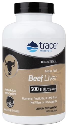 Trace Minerals | Ancestral Beef Liver Capsules (3000mg Bovine Liver ...