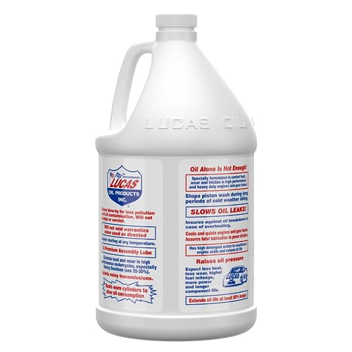 Lucas Oil 10002 Heavy Duty Oil Stabilizer - 1 Gallon on Galleon Philippines