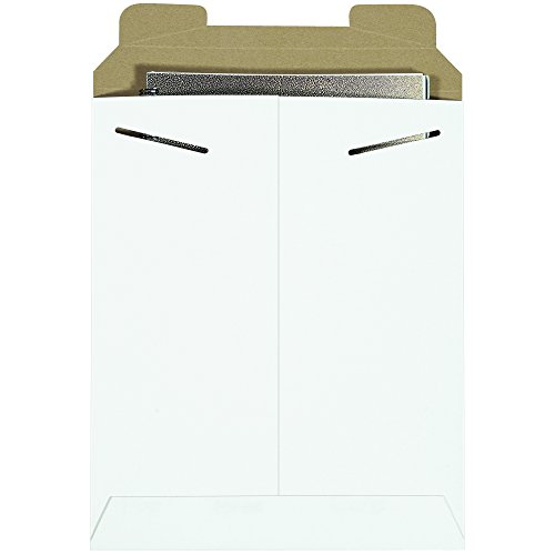 Aviditi RM13W Flat Mailer, 10-1/2" Length x 8-1/2" Width, White (Case ...