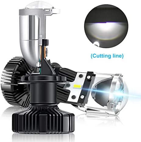 سعر CO LIGHT Upgraded 9003/H4 LED Headlight Bulbs with Z-shaped Cut-off Line Mini Projector Lens ...