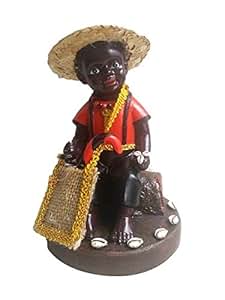 Amazon.com : 6" Statue Baby Elegua Figurine Santeria Yoruba Orisha ...