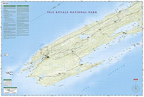Isle Royale National Park (National Geographic Trails Illustrated Map ...