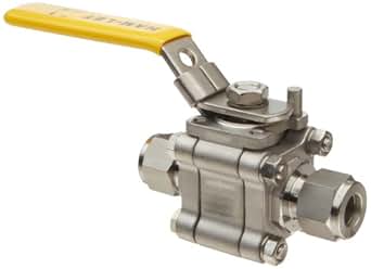 Ham-Let H500 Series Stainless Steel 316 Ball Valve, Inline, Tree Piece ...