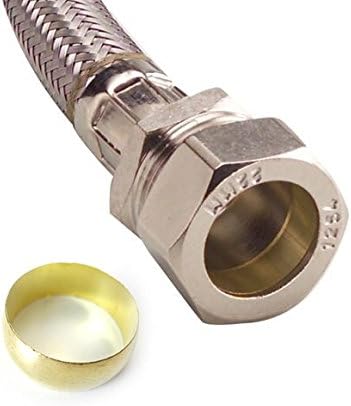 Xcel Home™ 2 x 900mm M12 x 15mm Compression Monobloc Tap Connectors ...