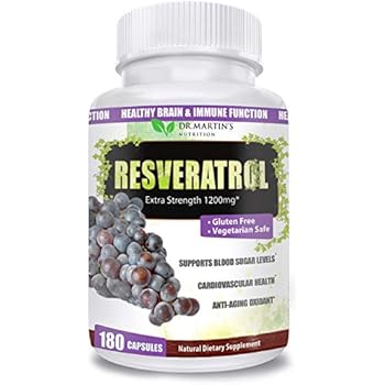 Amazon.com: Resveratrol 1600mg per Serving- 100% Organic, Pure Extra ...