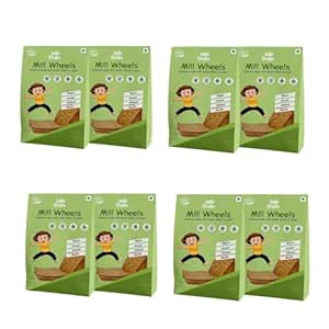 Little Grabs - Jowar/ Bajra & Methi Millet Khakhra - 100Gm Each (Pack ...
