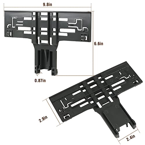 Upgraded W10546503 Upper Rack Adjuster Kit with W10195840 Dishwasher ...