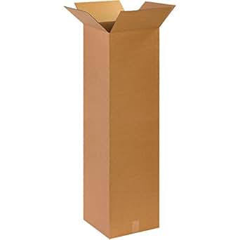 Amazon.com: Boxes Fast BF141448 Tall Cardboard Boxes, 14" x 14" x 48 ...