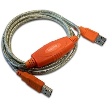 Amazon.com: Laplink 6' USB 2.0 High-Speed Transfer Cable for PCmover ...