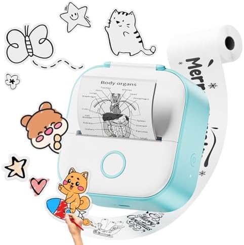 Phomemo T02 Sticker Printer - Mini Thermal Printer, Sticker Maker ...