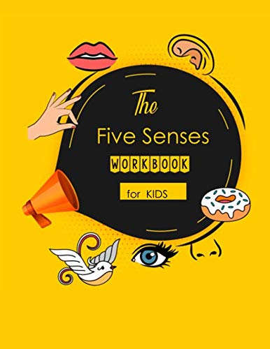 The five senses workbook for kids: Human five senses activity book for ...