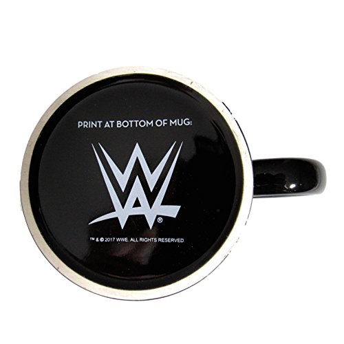 WWE Coffee & Tea Ceramic Mug Ultimate Warrior Face Paint Mask Wrestling ...