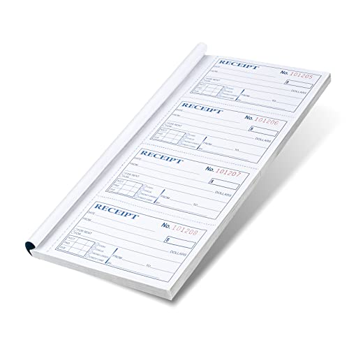Receipt Book with Carbon Copies, Rent Receipt Book for Small Business ...