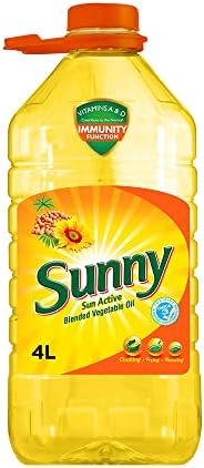 Sunny Sunny, Sun Active, Blended Vegetable Oil, 4L price in UAE ...