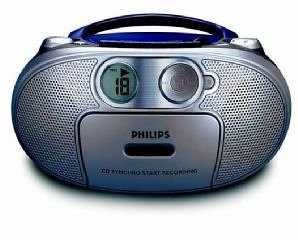 Philips AZ1022/05 - Portable CD/Radio/Cassette Player: Amazon.co.uk ...