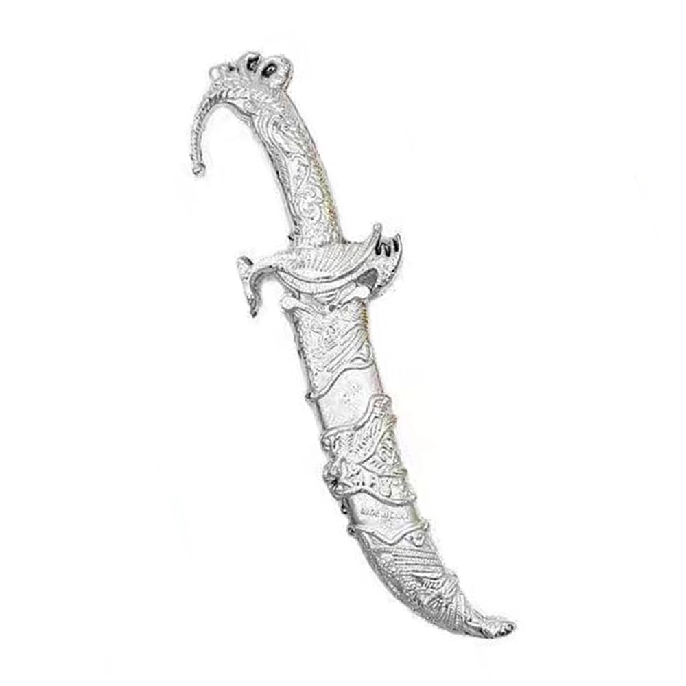 Eintly Medieval Fake Pirate Dagger,Plastic Toy Dagger with Sheath ...