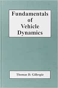 Fundamentals of Vehicle Dynamics (R114) (Premiere Series Books) by ...
