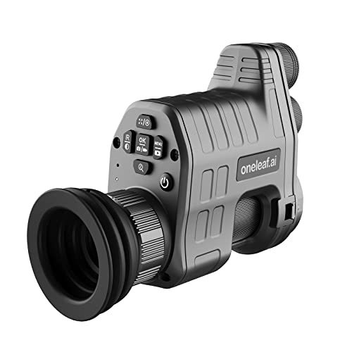 oneleaf.ai Commander NV100 HD Digital Night Vision Monocular, Built-in ...