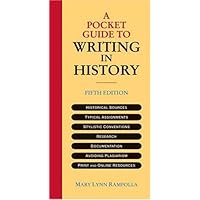 Amazon.com: A Pocket Guide to Writing in History: 9781319244415 ...
