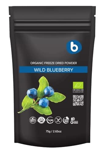 Organic Wild Blueberry Powder, Bilberry Powder - from Freeze Dried ...