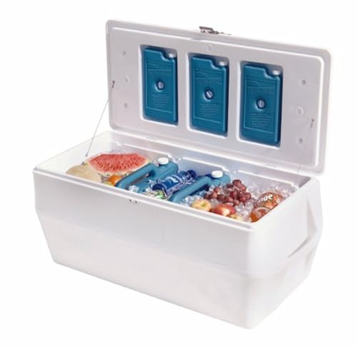 Rubbermaid Gott Marine Cooler / Ice Chest, 150-quart, White in Bahrain ...
