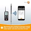 Testo 416 Anemometer with Telescopic Probe – Handheld 0.63-inch Airflow ...