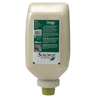 STOKO Solopol Solvent-Free Heavy-Duty Hand Cleaner (6 Bottles per Case ...