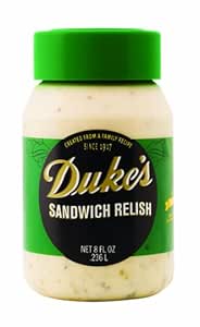 Amazon.com : Duke's Sandwich Relish, 8-Ounce Jars (Pack of 12 ...