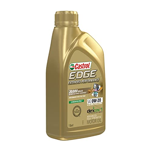 Castrol Edge Extended Performance 0W-20 Advanced Full Synthetic Motor ...