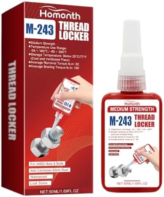 سعر Azonee Thread Locker Blue 243, Medium Strength Threadlocker for ...