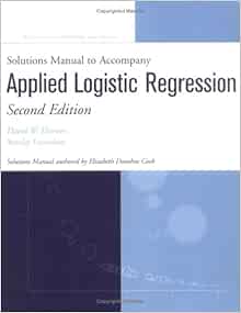 Amazon.com: Applied Logistic Regression, Second Edition: Book and ...