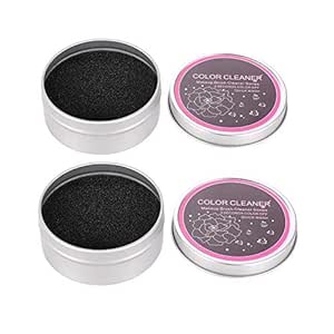 Amazon.com: 2 Pack Cleaner Sponge, Dry Makeup Brushes Cleaner Eye ...