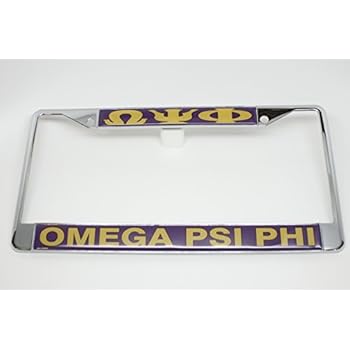 Amazon.com: Omega Psi Phi License Plate Frame: Automotive