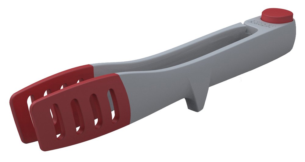 Joseph Joseph Small Elevate Tongs, Red/Grey: Amazon.co.uk: Kitchen & Home