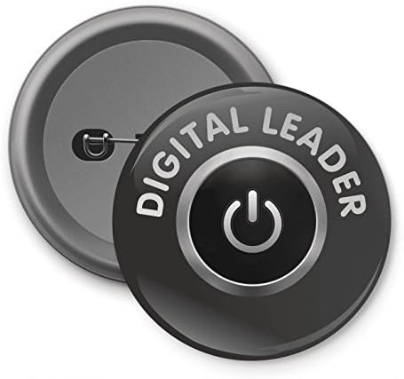 10 Digital Leader Button Badge for Teachers, Parents & Schools: Amazon ...